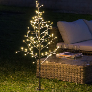 Copac Decorativ cu Zăpadă (96 LED) | FAVI.ro