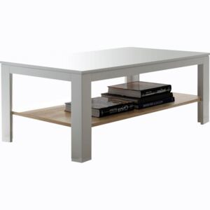 Masuta de cafea alba Milano 120/70/45 cm | FAVI.ro